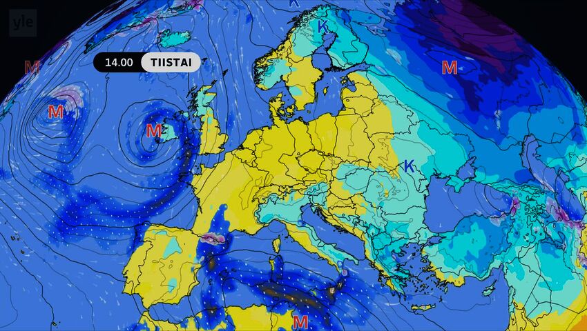 Kylmää ilmaa leviää Suomeen idästä (Yle Areena) | Netti-Tv.Net